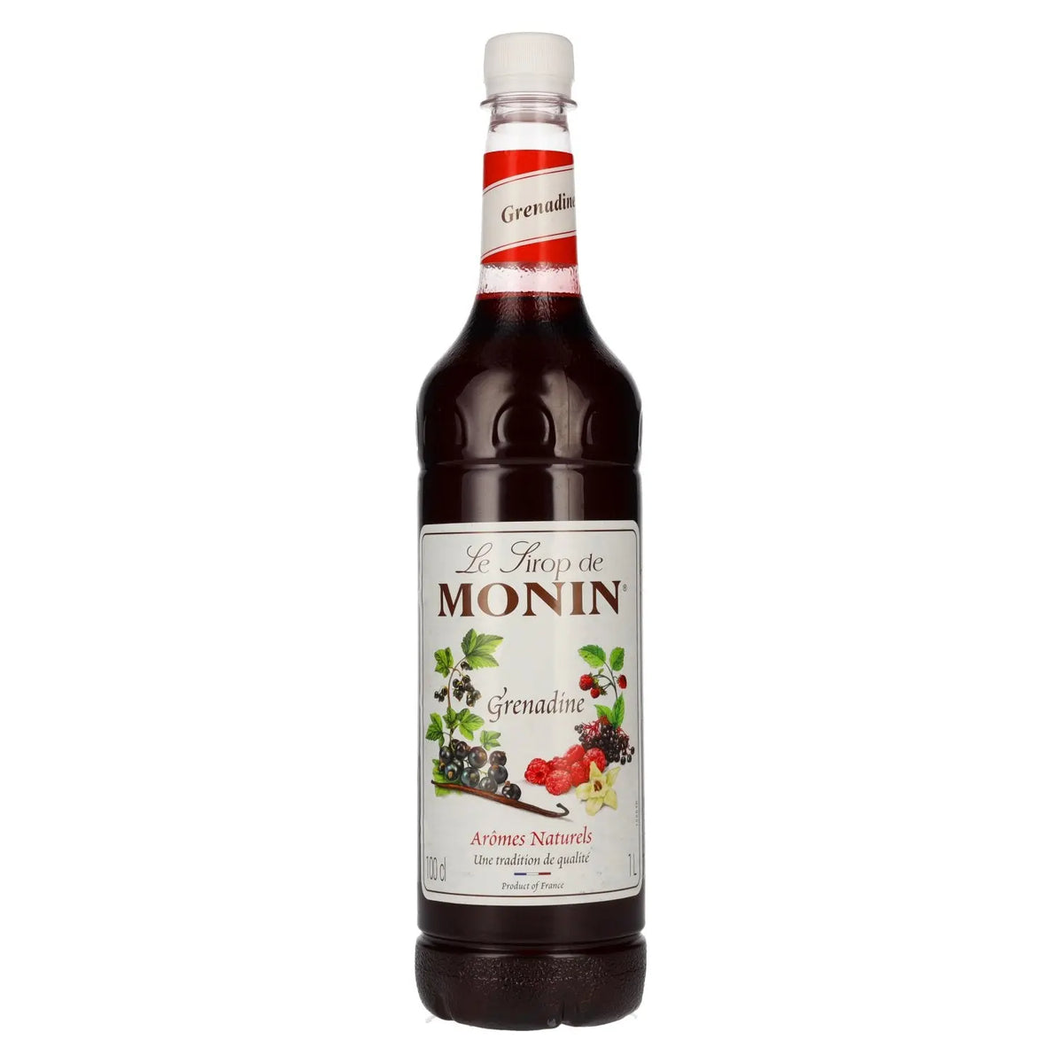 Monin - Grenadine Syrup PLASTIC Bottle - 1L EXp 05 Sep