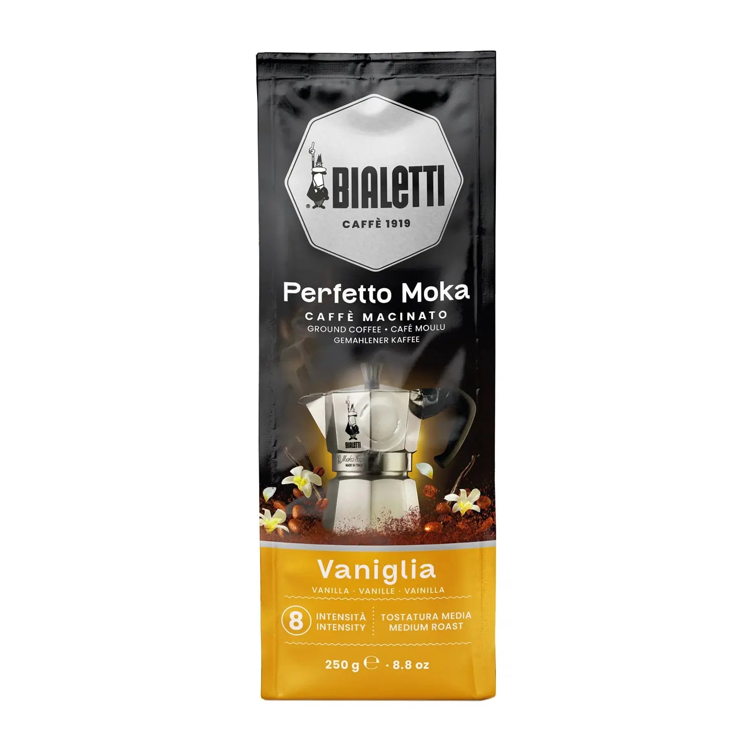 Bialetti - Perfetto Moka Vaniglia Ground Coffee - 250g